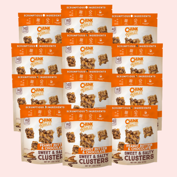 Peanut Butter Chocolate Snack Pack Bundle – Chunk Nibbles